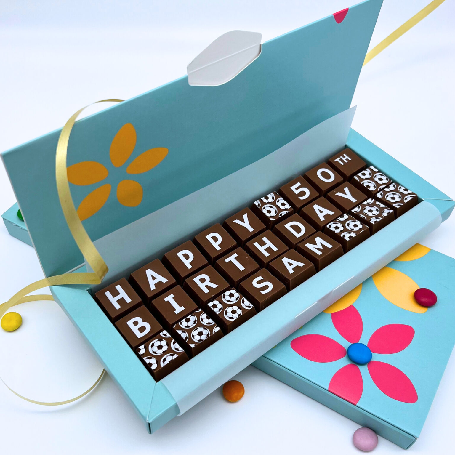 Personalised 50th Birthday Chocolate Box - Cocoapod